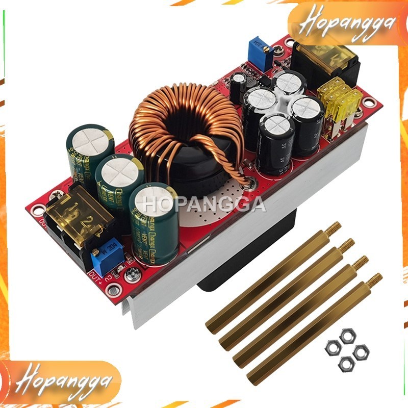 Jual 1500W 30A Step Up Boost Adjustable Module 12-48V To 24-72V ...