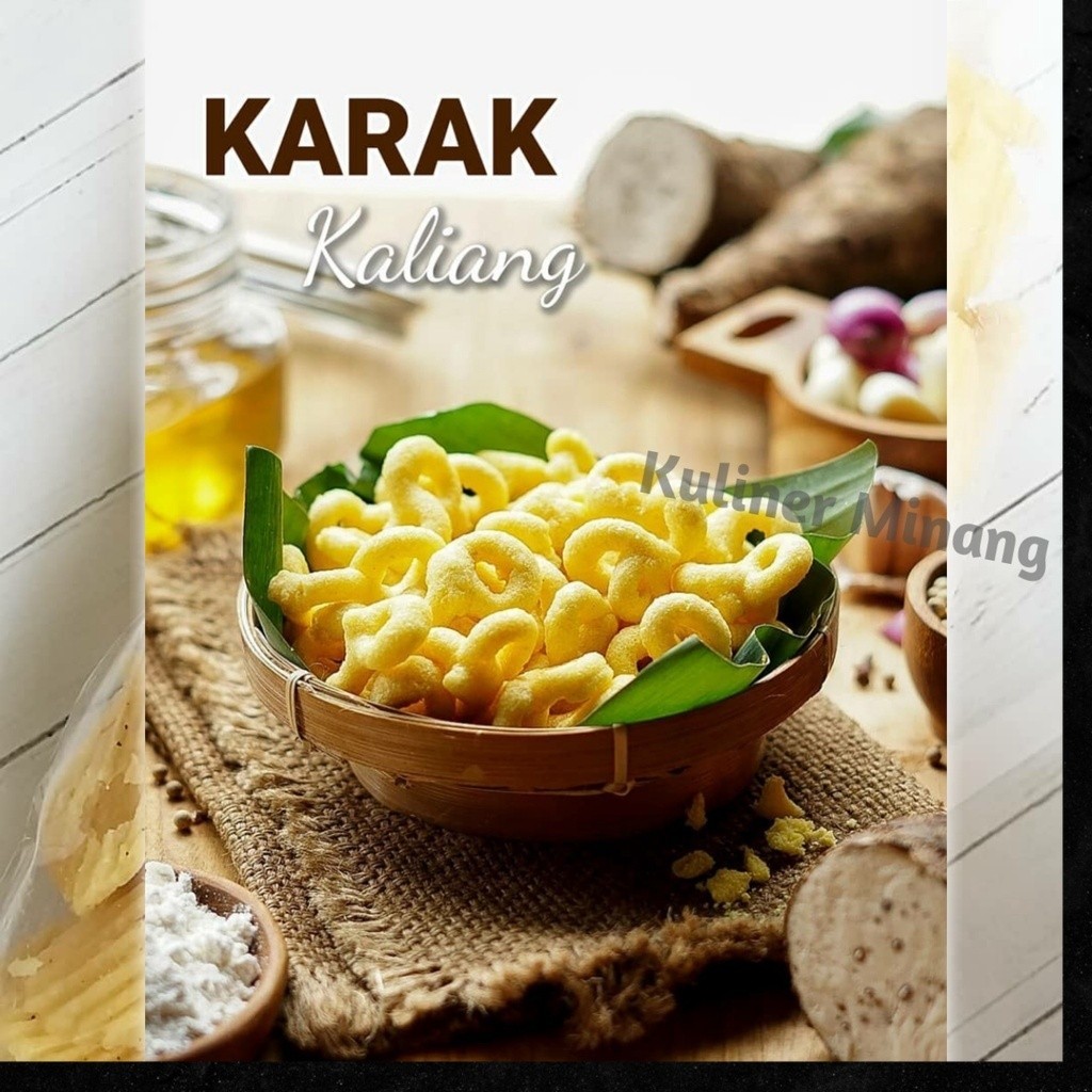 Jual Kerupuk Karak Kaliang 250g Cemilan Khas Kuliner Minang | Shopee ...