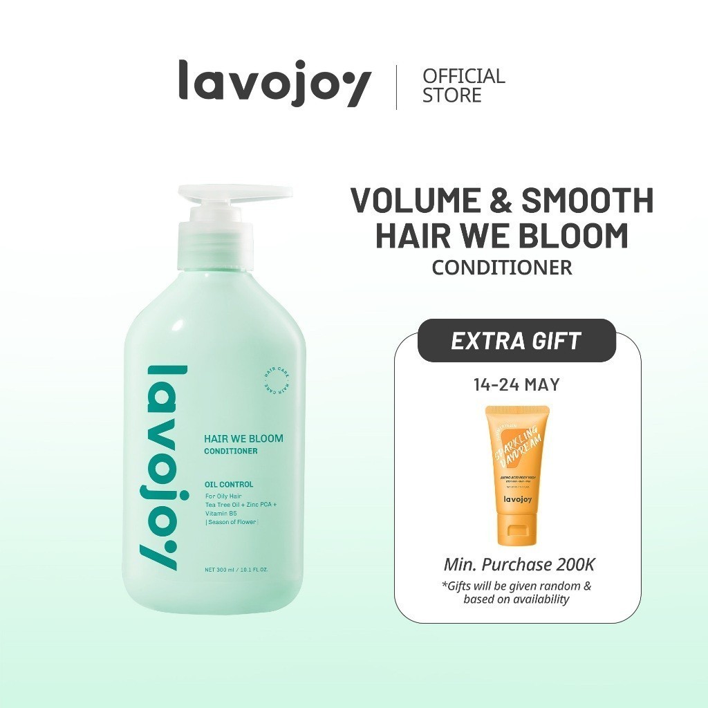 Jual LVJ lavojoy Hair We Bloom Conditioner BPOM ORIGINAL 300ml Kondisioner | Shopee Indonesia