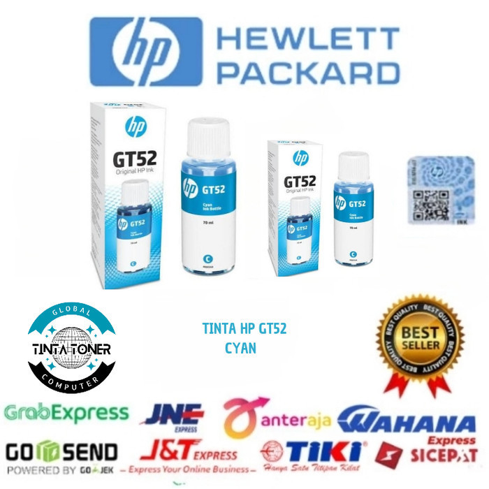Jual TINTA HP GT52 COLOR ORIGINAL ( C Y M ) | Shopee Indonesia