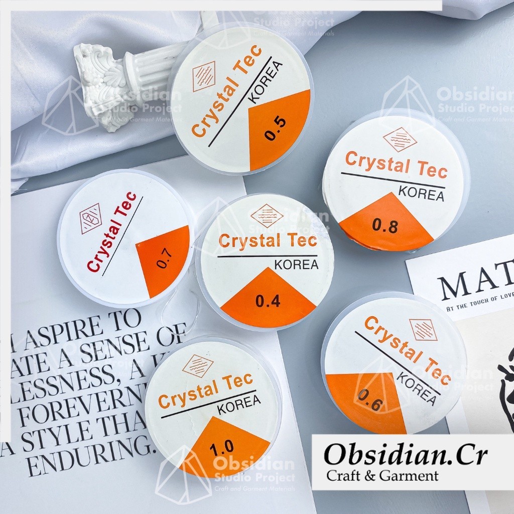 Jual Senar Elastis Buat Gelang / Benang Karet / Senar Crystal Tec ...