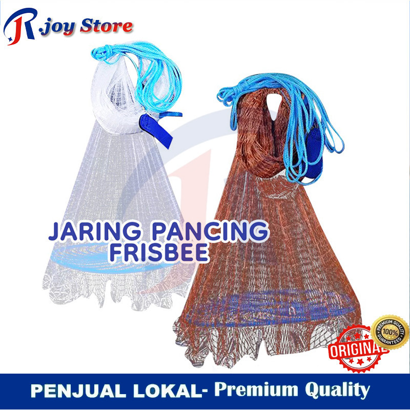 Jual R.joy Jaring Mesh Frisbee Pancing Jala Lempar Penangkap Ikan Udang ...