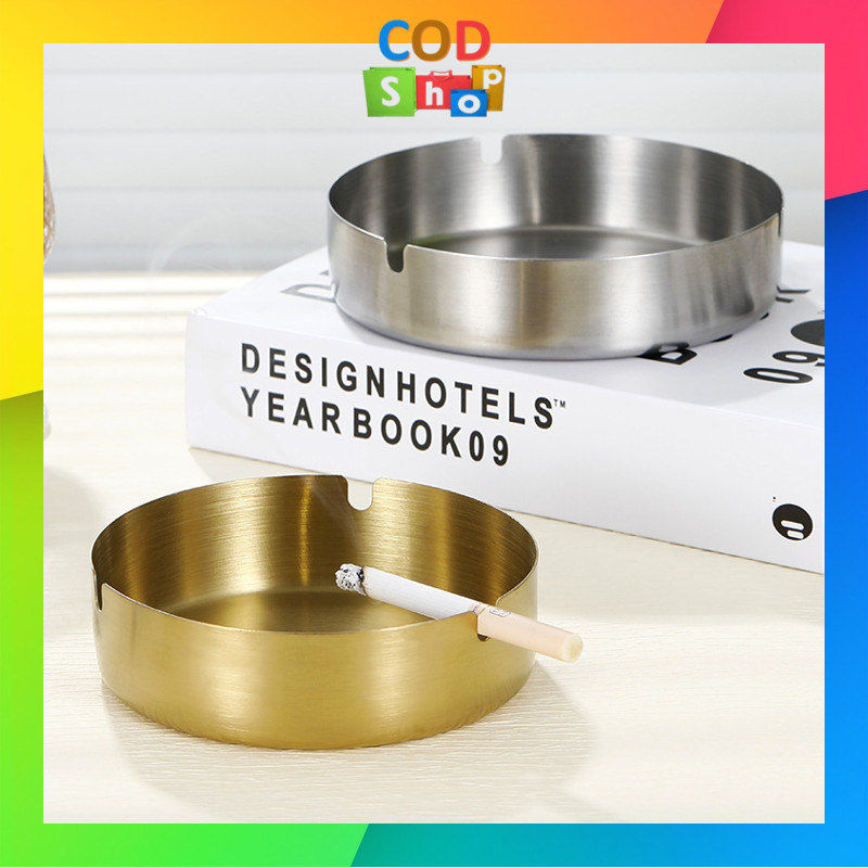 Jual COD - 6260 Asbak Anti Karat Tahan Lama / Asbak Modern Cafe Style ...