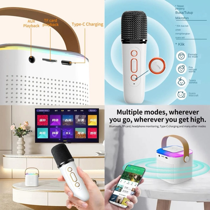 Jual SPEAKER MINI KARAOKE | Shopee Indonesia