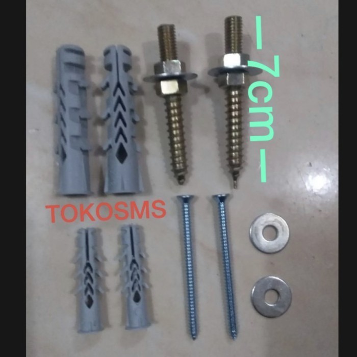 Jual Murmer~ karinastore23_id Baut tanam kloset sekrup closed untuk klosed model toto duduk dan ...