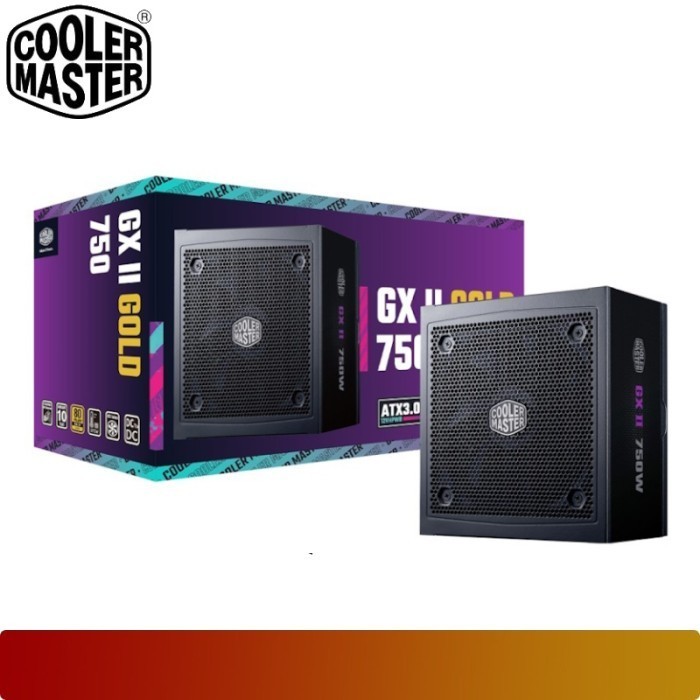 Jual COOLER MASTER GX II GOLD 750 | PSU 750W 8+ Gold Fully Modular ...