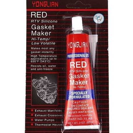 Jual Lem Red Sealant Tube / Lem High Temperature Red Silicone BESAR ...