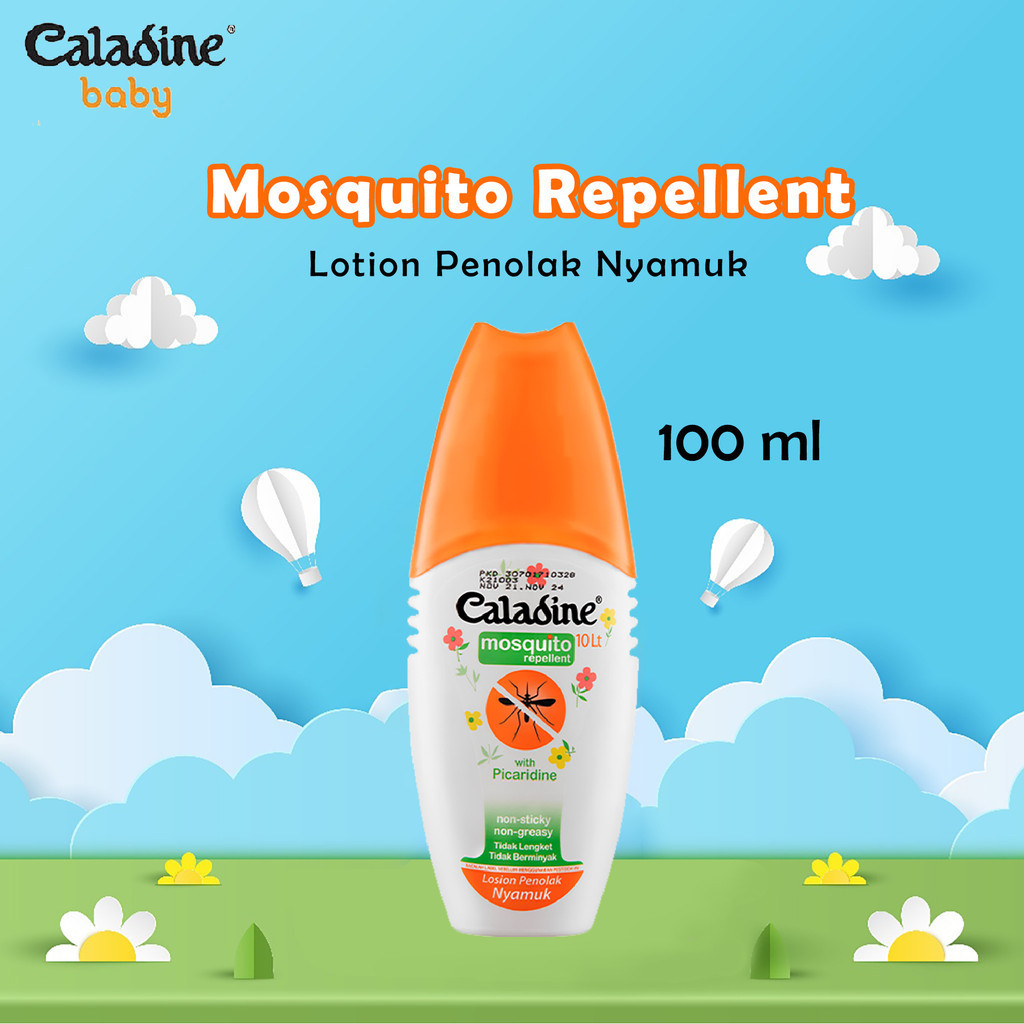 Jual Caladine Mosquito Repellent 100ml Lotion Melindungi Dari Nyamuk 8 Jam | Shopee Indonesia