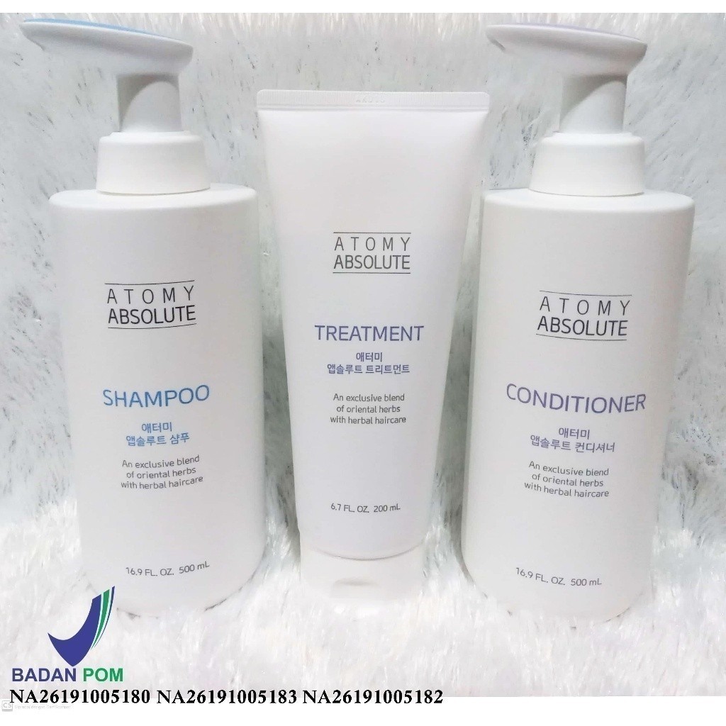Jual ATOMY ABSOLUTE HAIR CARE | ABSOLUTE SHAMPOO - ABSOLUTE CONDITIONER ...