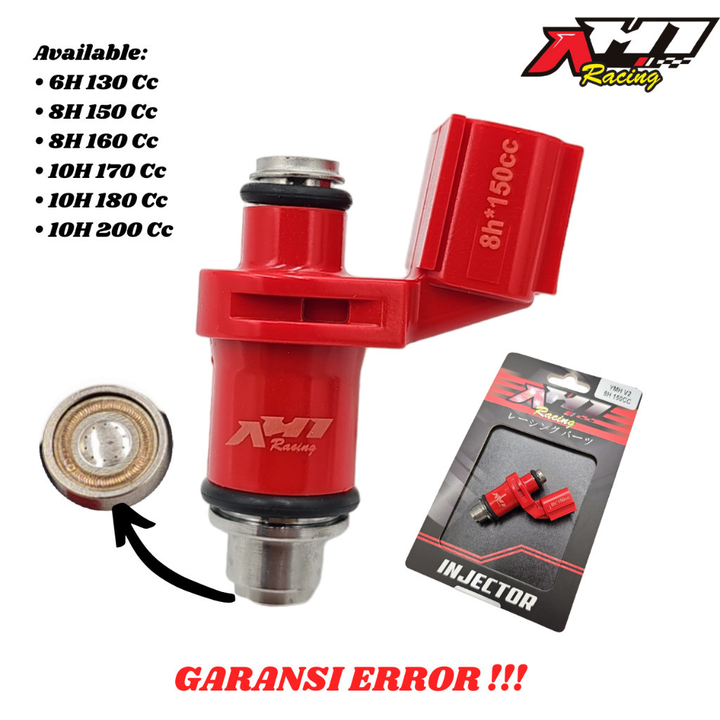Jual (COD)INJECTOR INJEKTOR AH1 MXKING NMAX VIXION NEW MIO M3 MIO J FINO R15 V1 V2 V3 V4 WR155 ...