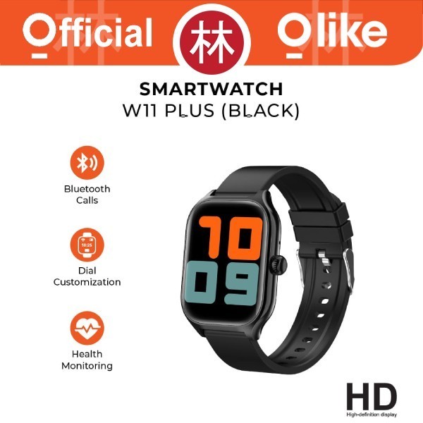 Jual TERBARU Olike W11 Plus Smartwatch Touch Screen Sport Health Mode ...