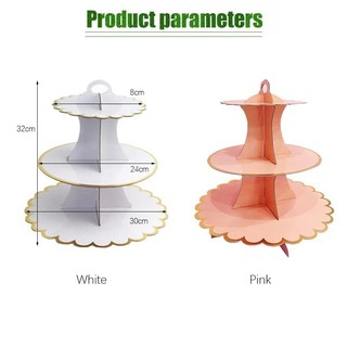 Jual Standing Cupcake 3 Susun / Stand Cup Cake 3 Tier / Tempat Cup Cake ...