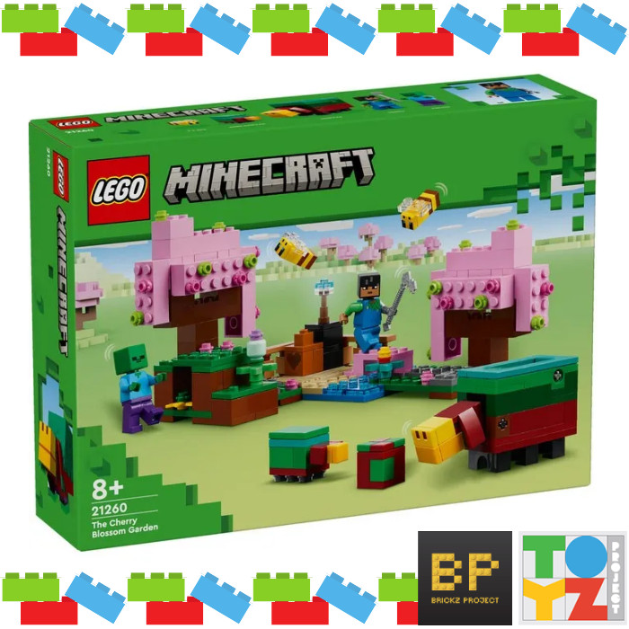 Jual Lego 21260 Minecraft - The Cherry Blossom Garden Bp01 | Shopee ...