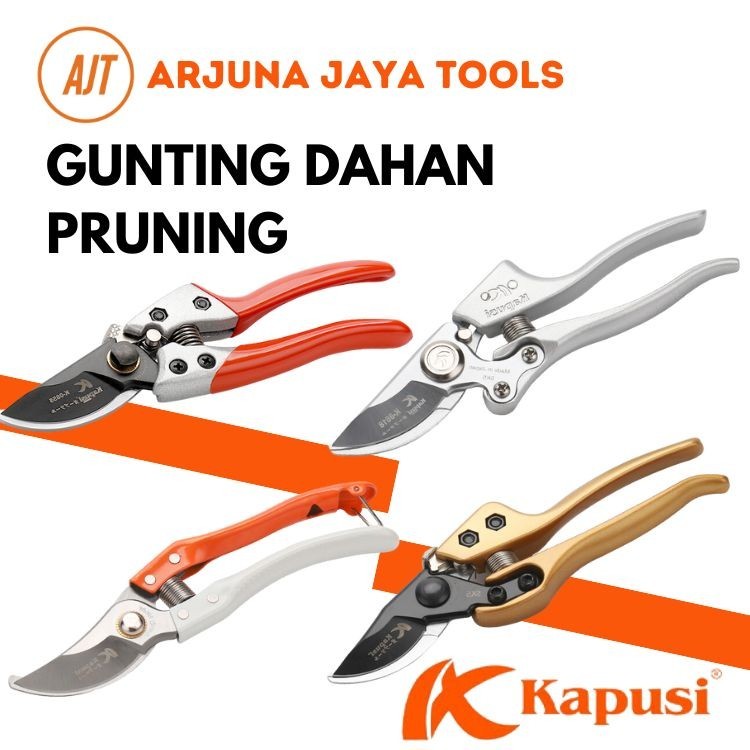 Jual GUNTING DAHAN KAPUSI STEK RANTING STAINLESS STEEL GAGANG BESI 100% ...