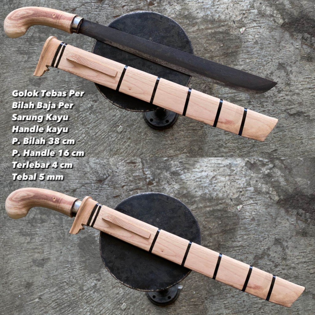 Jual golok tebas per hitam | Shopee Indonesia