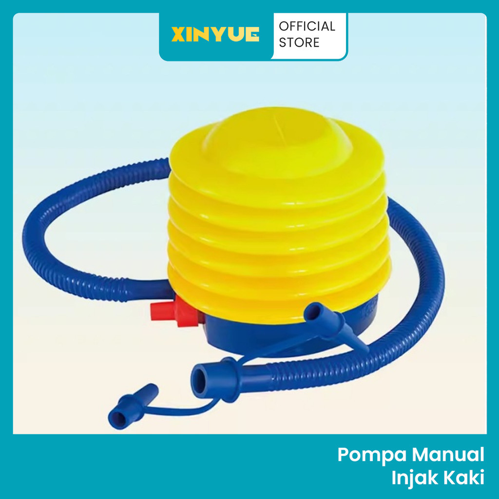 Jual XinYue - Pompa Angin Injak Manual Air Pump untuk Ban Renang ...