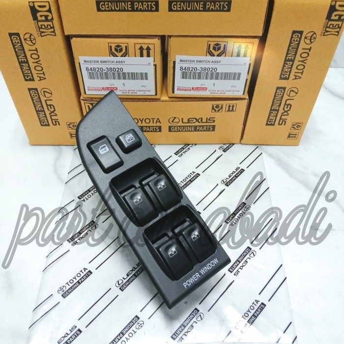 Jual Switch Saklar Master Power Window Kanan Pusat Asli Toyota Kijang ...