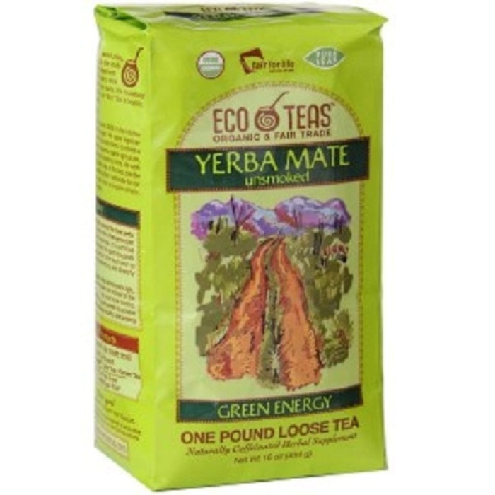 Jual Eco Teas, Yerba Mate Pure Leaf Loose Tea, Green Energy,454g ...
