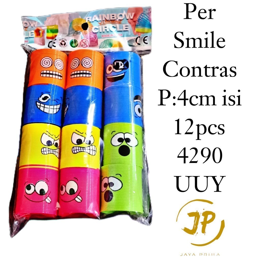 Jual MAINAN ANAK PER SMILE CONTRAS ISI 12 PCS | Shopee Indonesia