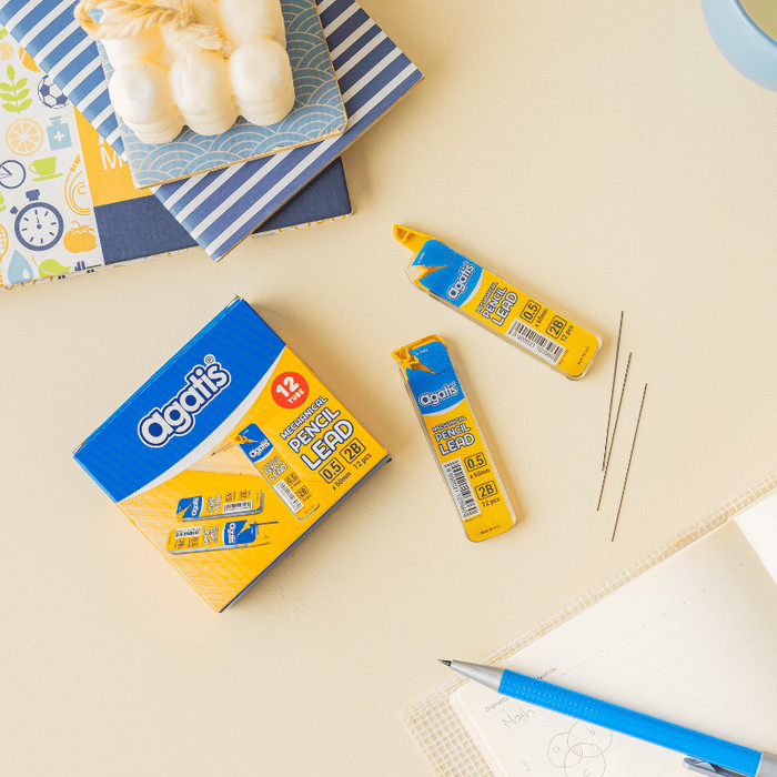 Jual Asaba Stationery- Isi Pensil Mekanik Agatis Eco 2B | Shopee Indonesia