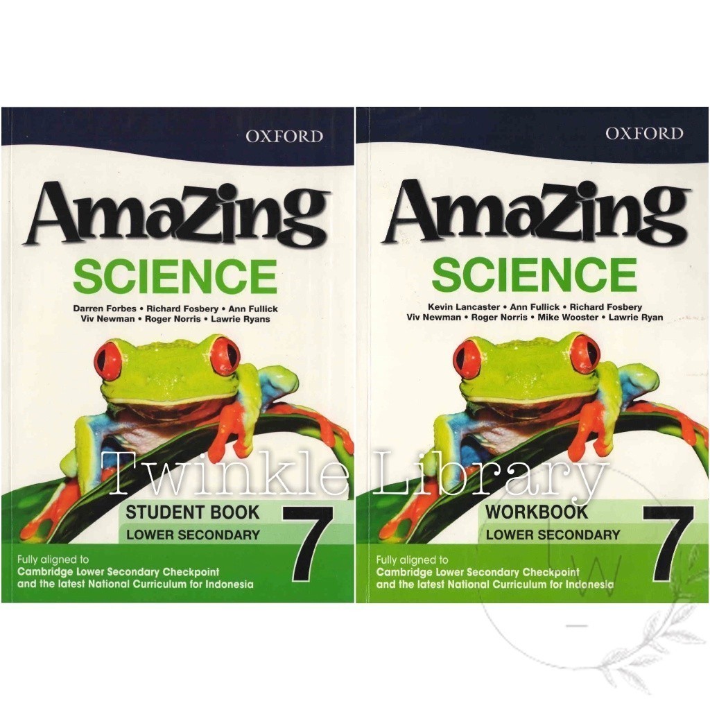Jual [BUKU FISIK] Amazing Science Lower Secondary 7 Student Book / Workbook - Oxford (Cambridge ...