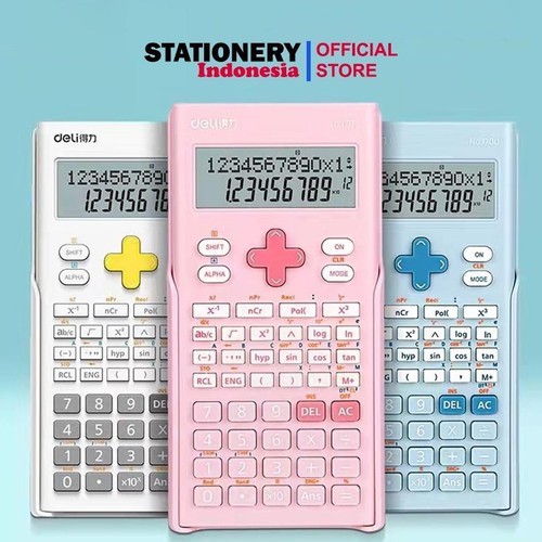 Jual Kalkulator Scientific Deli 1700 | kalkulator ilmiah Kincizen KC ...
