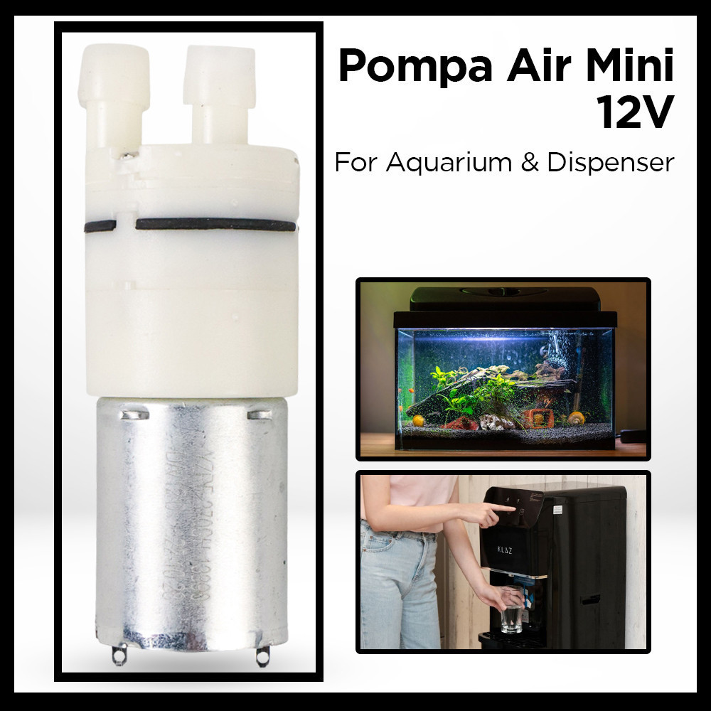Jual PTZ3 - Water Pump Diaphragm Pompa Air Mini for Aquarium Dispenser ...