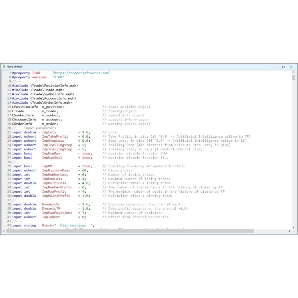 Jual Source Code EA MT5 MQ5 Robot Forex NOVA 6 | Shopee Indonesia