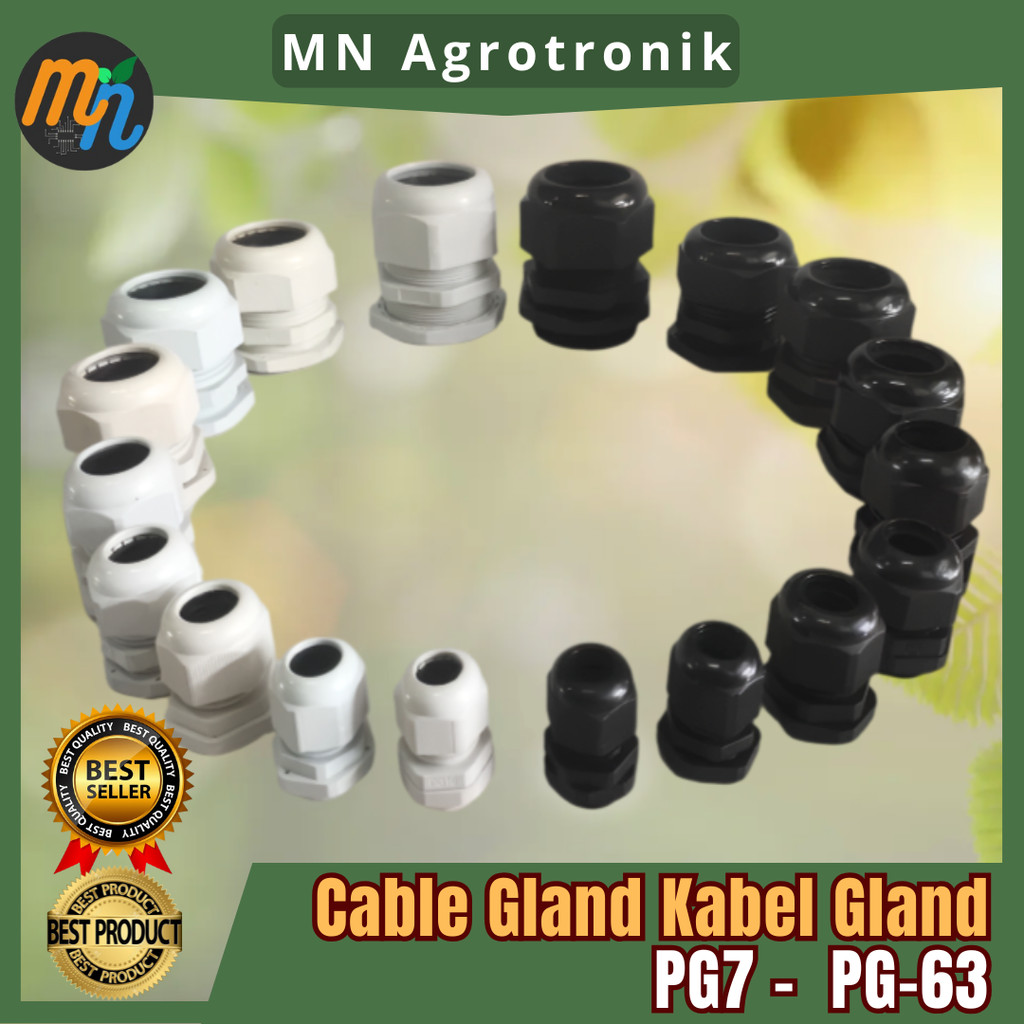 Jual Cable Gland Kabel Gland PG7 PG-7 (3.5-6mm) Iterno | Shopee Indonesia