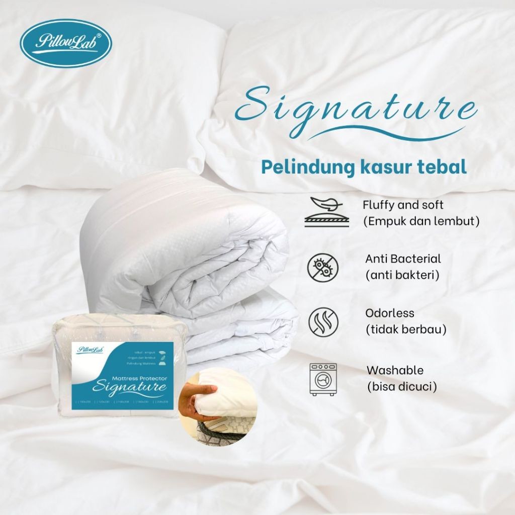 Jual Matras Protector Pelindung Kasur Mattress Protector Type Signature ...