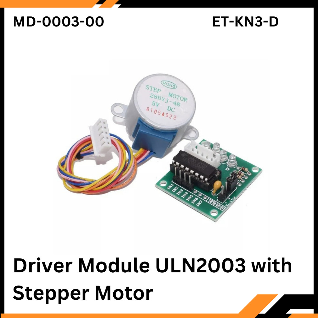 Jual Driver Module ULN2003 with Stepper Motor / ULN2003 Driver Module ...