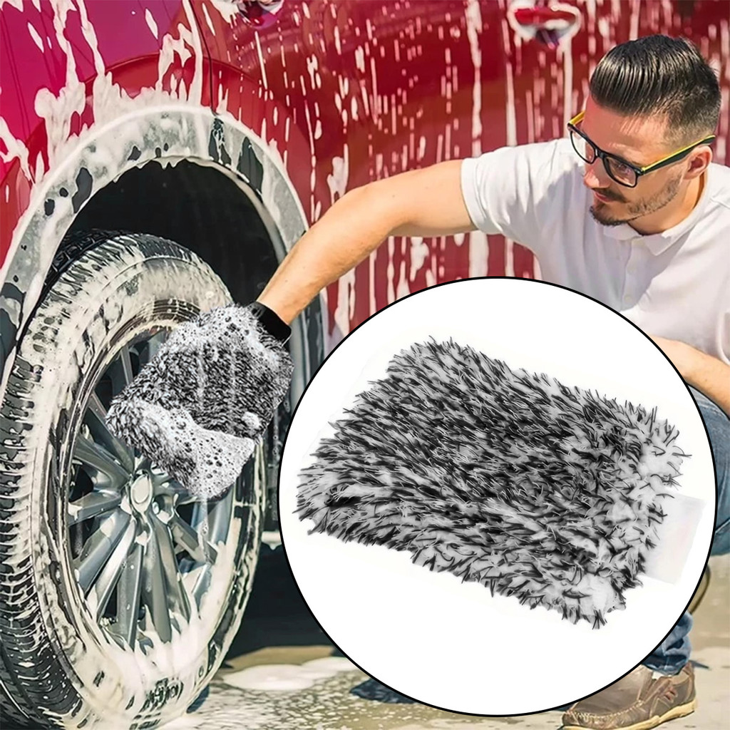 Jual Washmitt Sarung Tangan Cuci Mobil / Wash Mitt Microfiber / Car ...