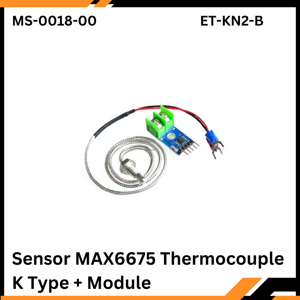 Jual MAX6675 Module + K Type Thermocouple Sensor Module | Shopee Indonesia