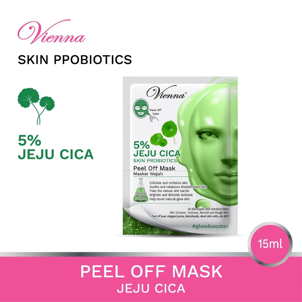 Jual [JEJU CICA MENDEKATI EXP 2025] VIENNA SKIN PROBIOTICS PEEL OFF ...