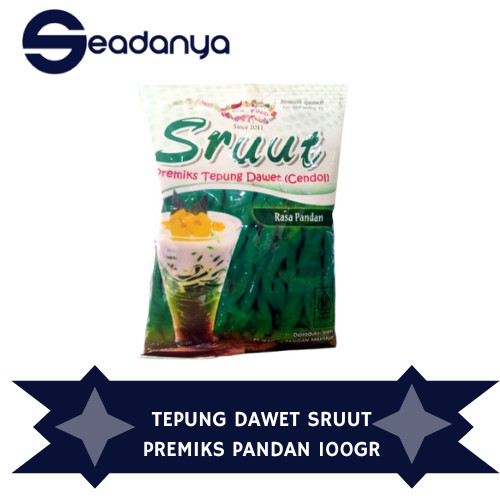 Jual TEPUNG DAWET SRUUT PREMIKS PANDAN 100GR | Shopee Indonesia