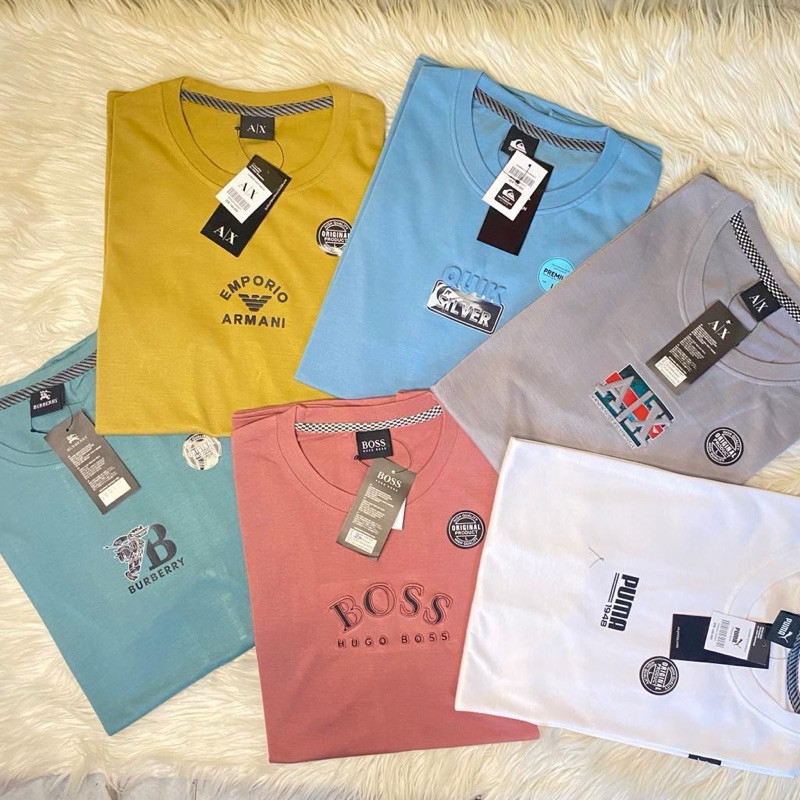 Jual Kaos 4 pcs 100 ribu Kaos Simple Kaos Distro Ukuran M L XL XXL XXXL ...