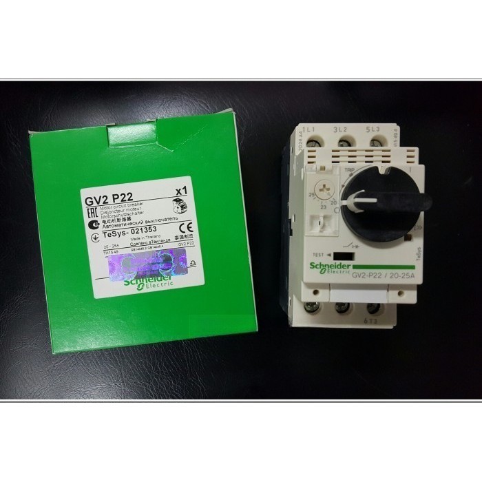 Jual SCHNEIDER MOTOR CIRCUIT BREAKER GV2P22 | Shopee Indonesia
