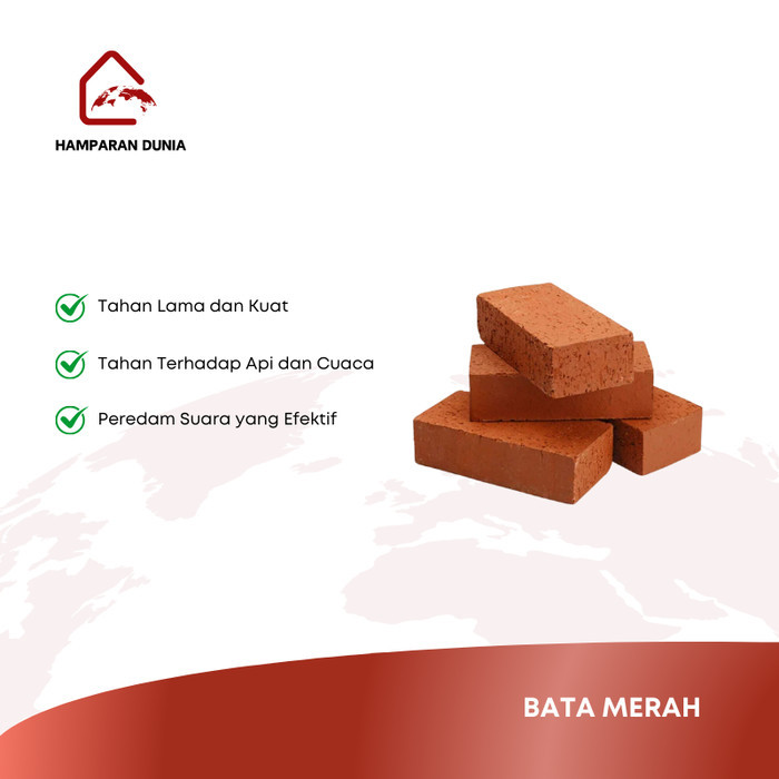Jual BATU BATA MERAH - BATA MERAH | Shopee Indonesia