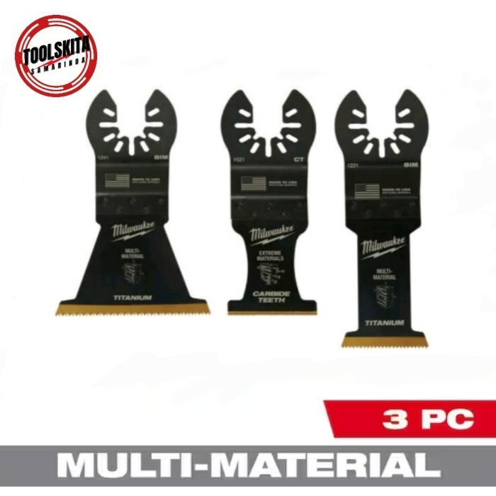 Jual Milwaukee 49-10-9005 Oscillating Multi Material Cutting Blade 3 pcs | Shopee Indonesia