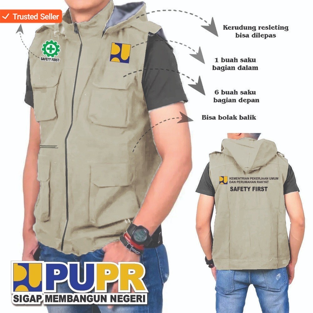 Jual JAKET ROMPI PUPR PARASUT MODEL KANTONG / JAKET ROMPI DISTRO ...