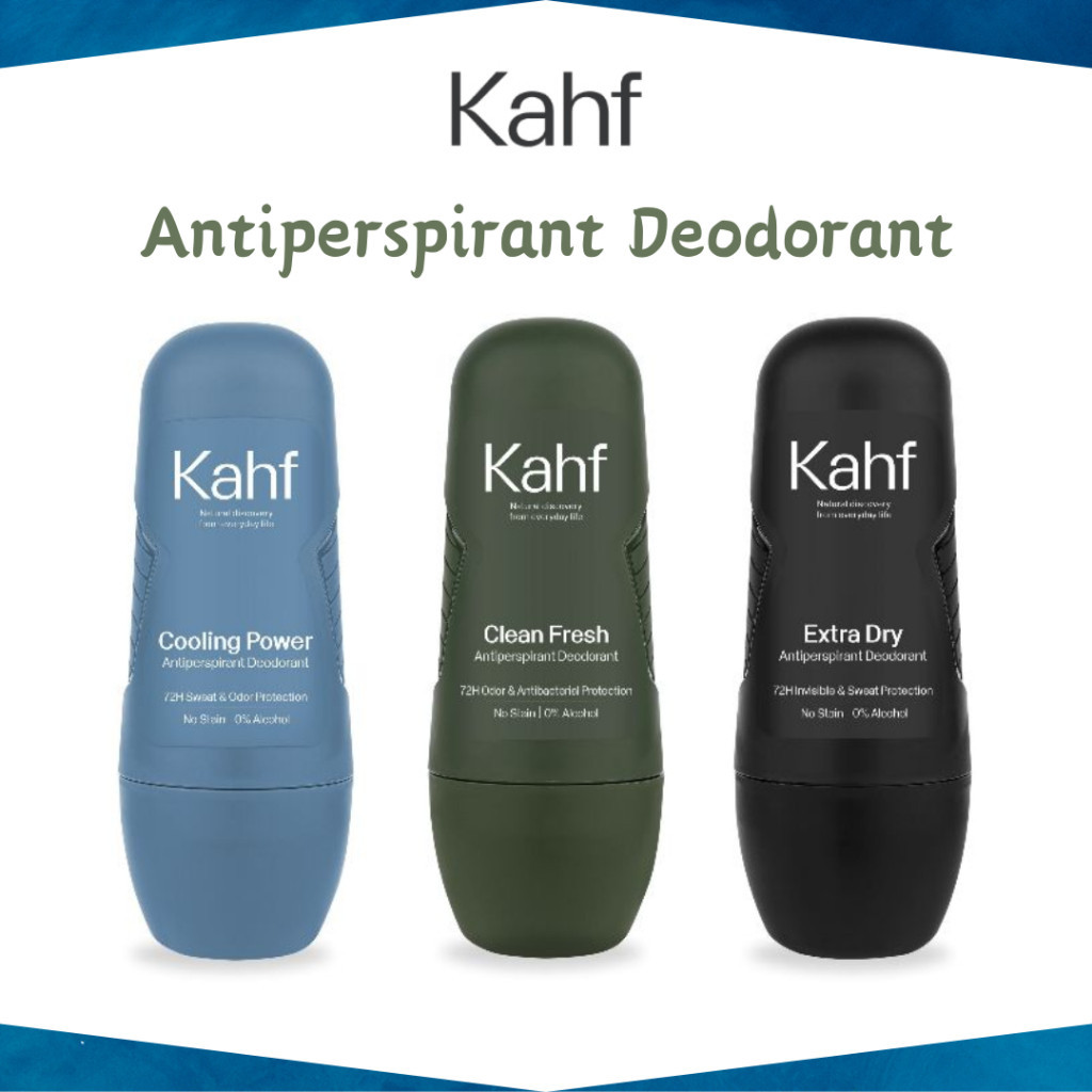 Jual Kahf Antiperspirant Deodorant Roll On 45ml/Clean Fresh/Cooling ...