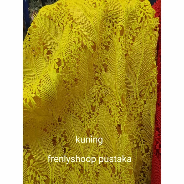 Jual kain Prada oki / bahan brokat Prada oki - Merah | Shopee Indonesia
