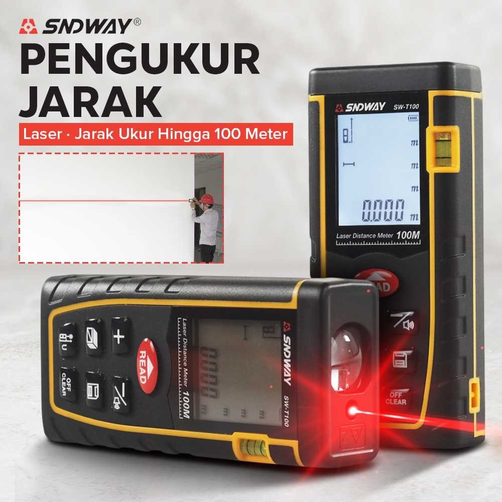 Jual COD Laser Alat Pengukur Jarak Volume Sudut Area Ruangan Lahan ...