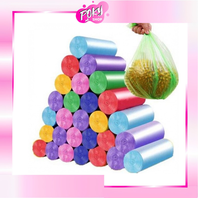 Jual POKY - H5655 (Dapat 5 Roll )Plastik Sampah / Paket 5 in 1 Kantong ...