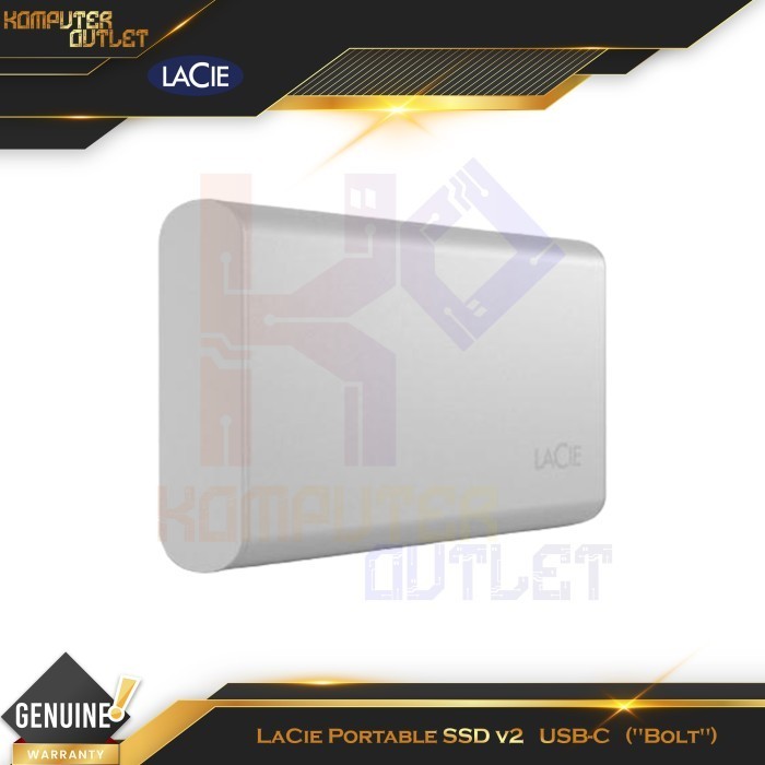 Jual Lacie Portable SSD v2 USB-C Bolt 500Gb 1Tb 2Tb - SSD Eksternal 500Gb 1Tb 2Tb Portable SSD ...