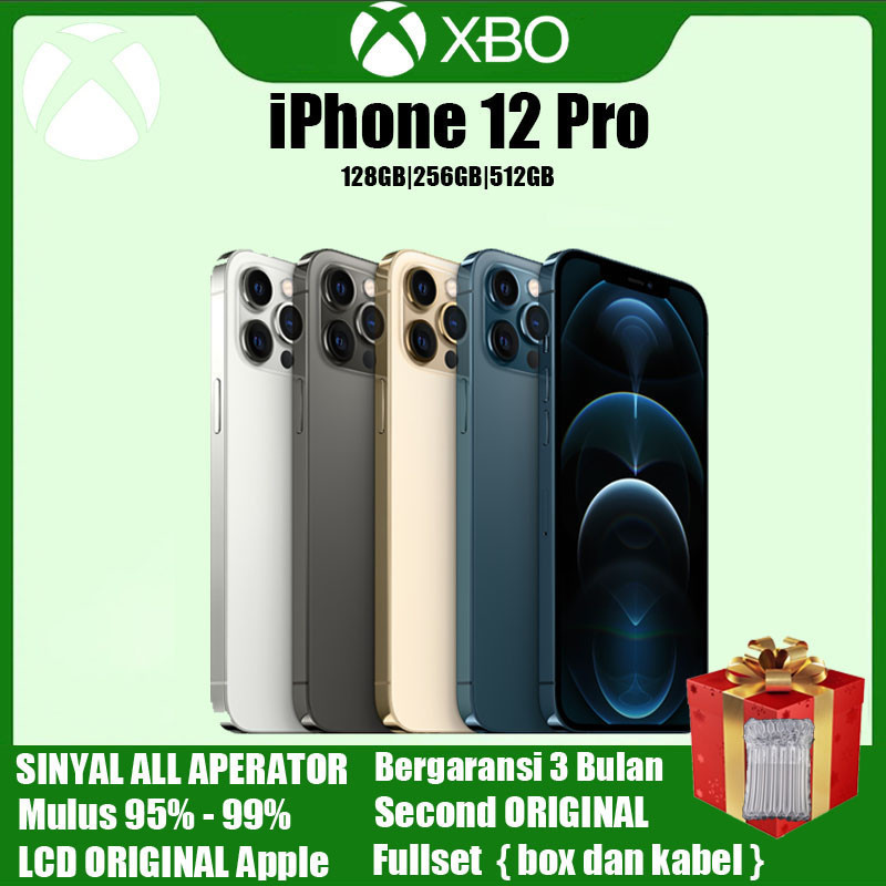 Jual iPhone 12 Pro 512GB/256GB/128GB Second BEKAS ORIGINAL 100% | MULUS NORMAL FULLSET Kondisi ...