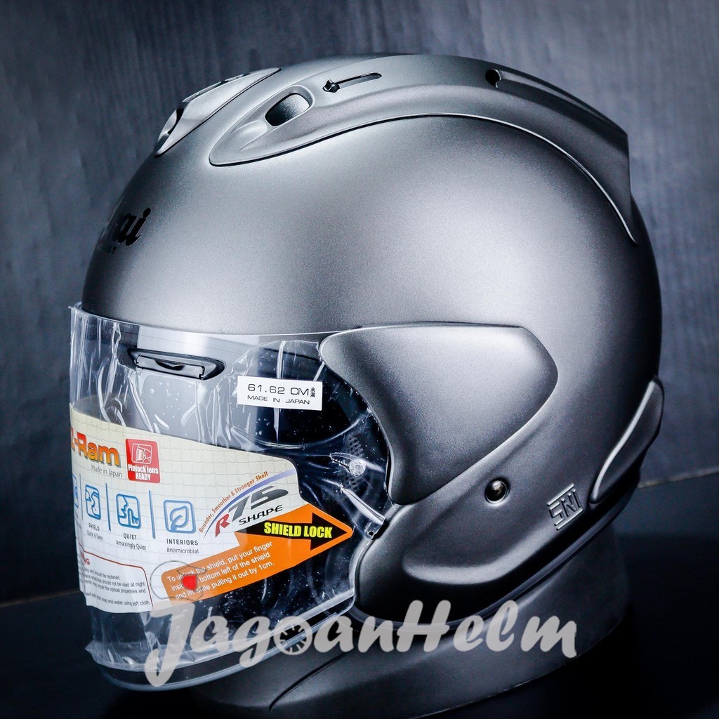 Jual ARAI HELM VZRAM | MODERN GREY DOFF | VZ-RAM - VZ RAM SOLID SINGLE VI | Shopee Indonesia