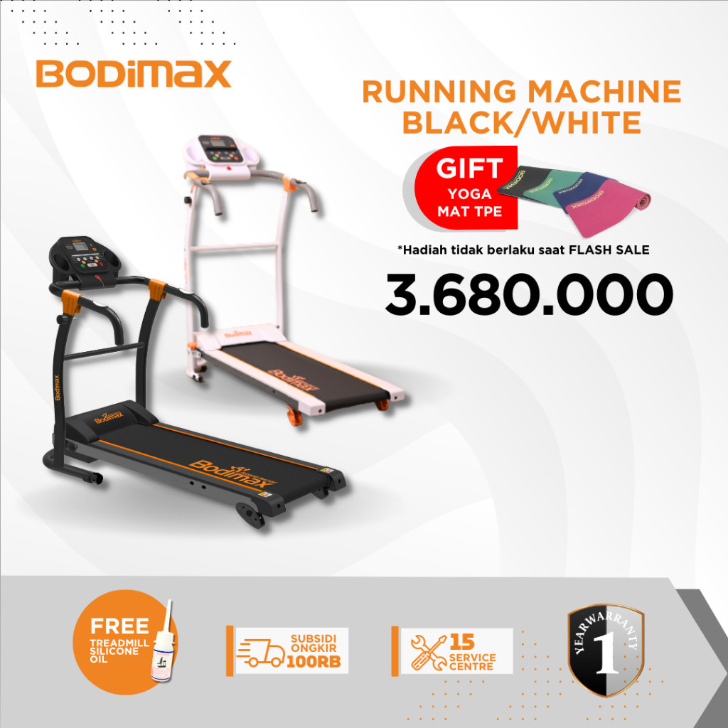 Jual BODIMAX NEW RUNNING MACHINE | Shopee Indonesia