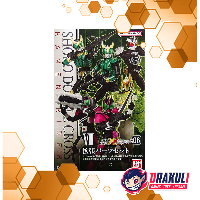 Jual Toys BANDAI Shodo XX Double Cross Kamen Rider 06 - Expansion Part Set | Shopee Indonesia