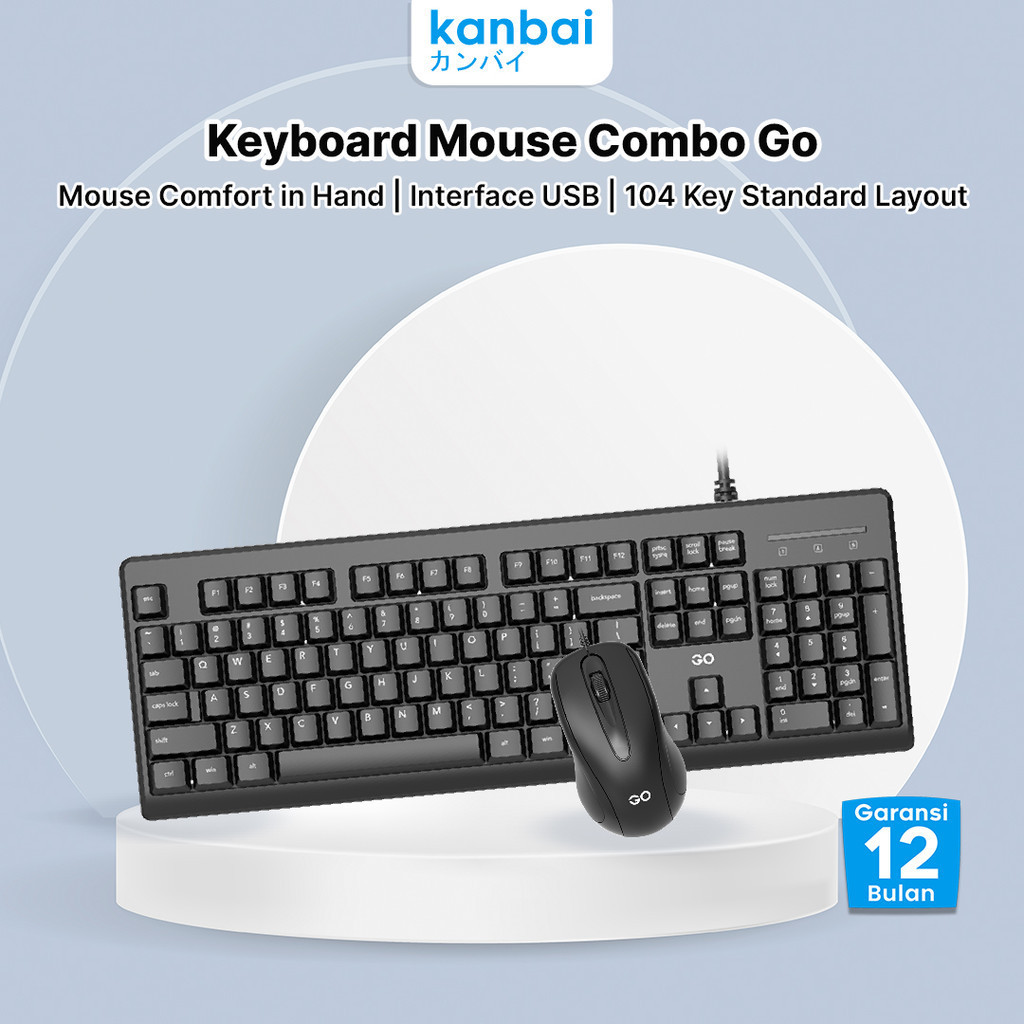 Jual Keyboard Mouse Combo Go Fantech KM103 Keyboard Ultra Smooth Mouse ...